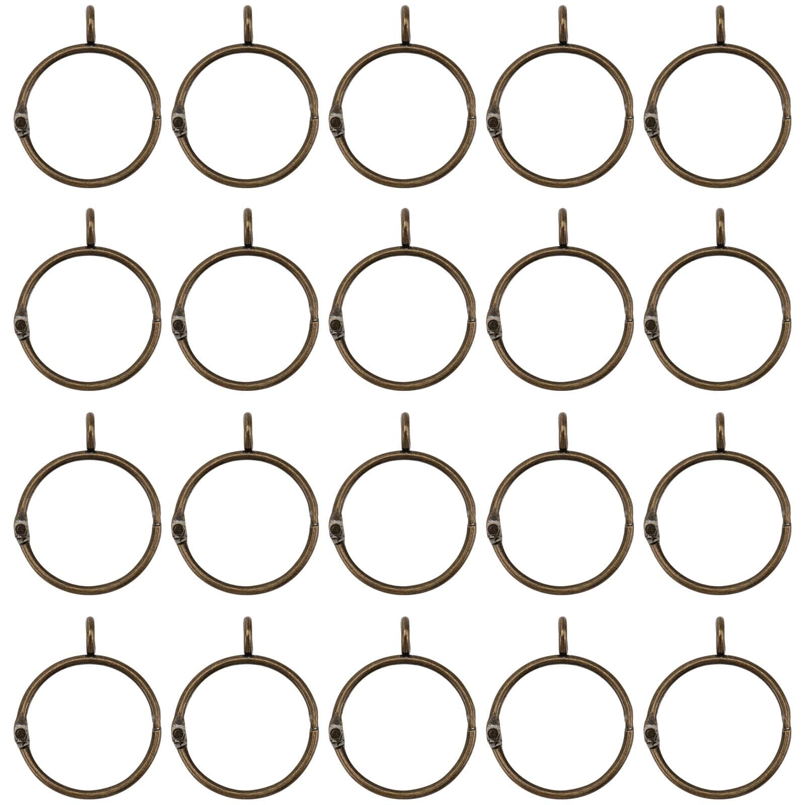 Click here for Alvinma 20pcs Open Curtain Rings Roman Rings Pract... prices