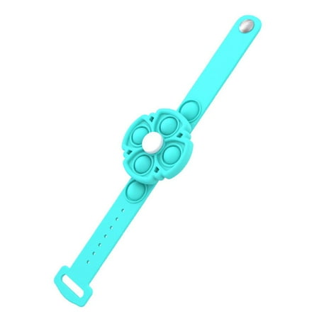 Wristband Fidget Toy Pop It Bubble Bracelet Sensory Watch Stress Relief ...