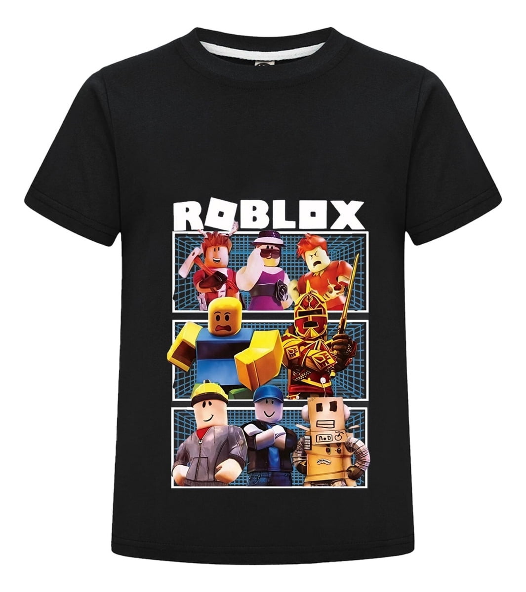 Camiseta Roblox Estilo Gamer para Niño, Playera Infantil con Personajes ...
