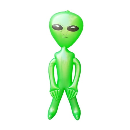 Inflatable Alien Inflate Alien Toys Cartoon Alien Balloon Funny Props ...