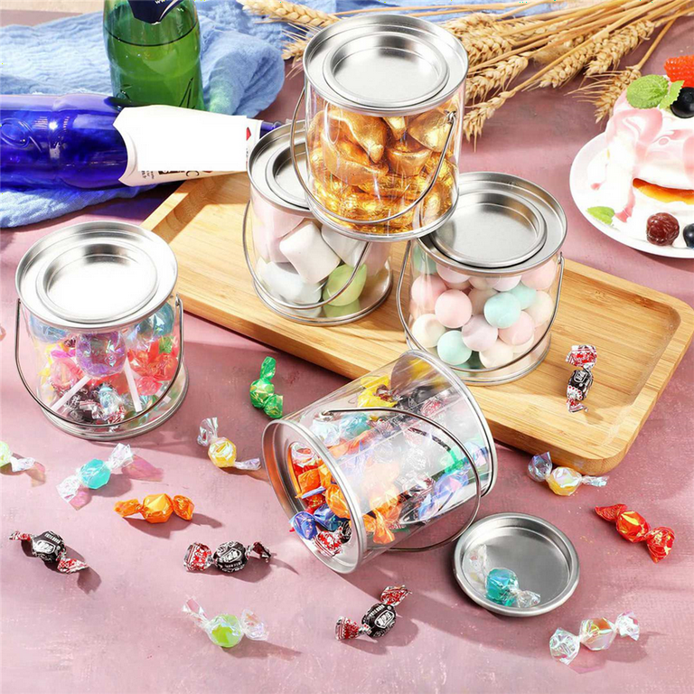 Small Clear Paint Bucket Craft