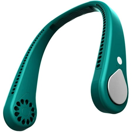 Portable Hanging Neck Fan Hands-Free Bladeless Fan 2000mAh Rechargeable ...
