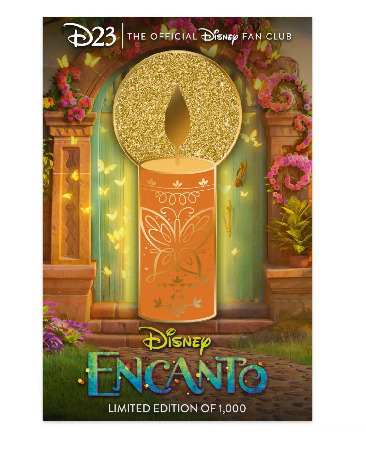 Disney D23 Exclusive Encanto Candle Limited Edition Pin New with Card ...