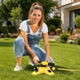 360 Degree Automatic Rotating Sprinkler, 1-Inch 4-Joint Lawn Garden ...