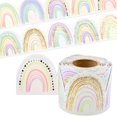 Pastel Rainbow Bulletin Board Border Boho Classroom Decor 36ft Two ...