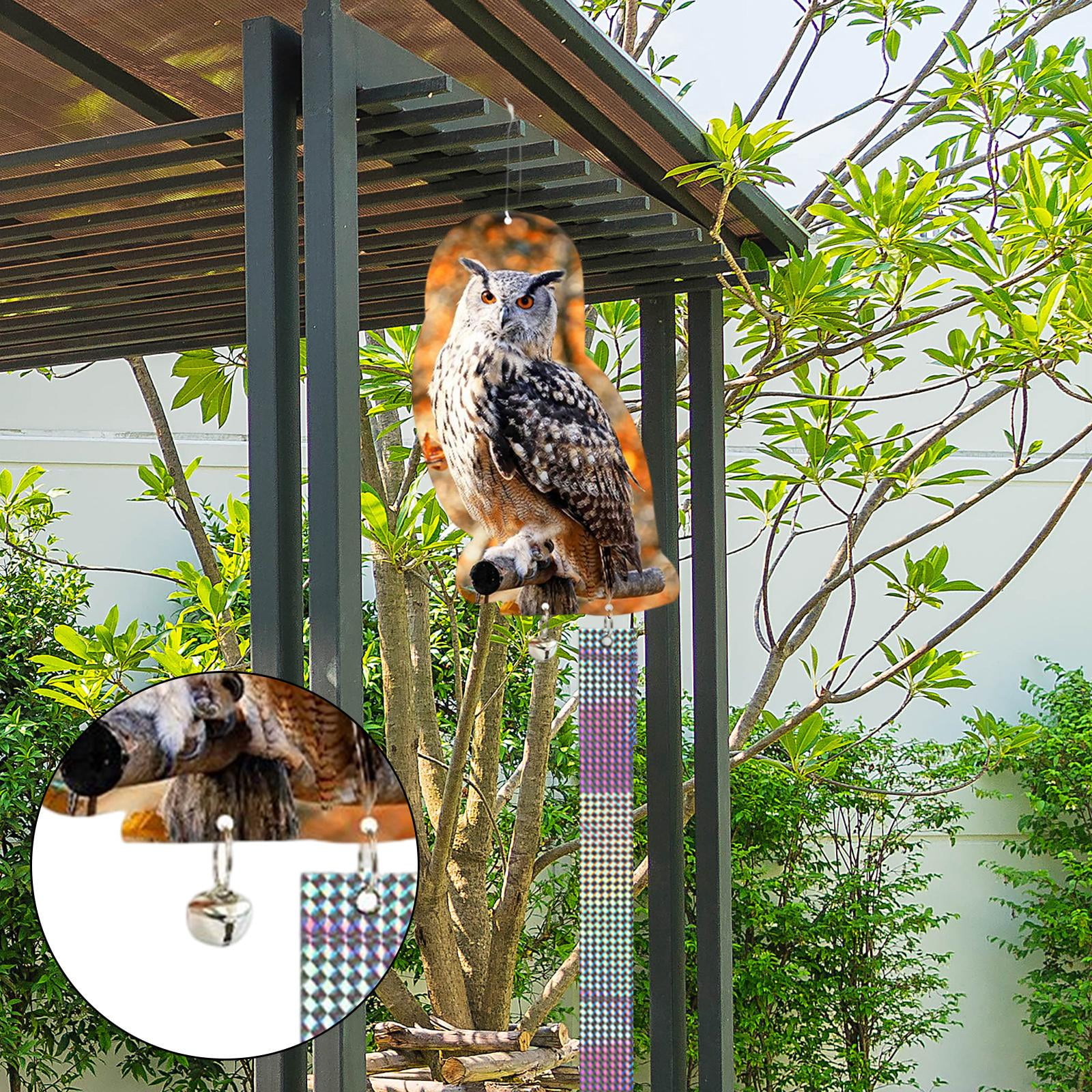 Click here for Dynwaveca Fake Owl Decoy Sculpture Durable Owl Bir... prices