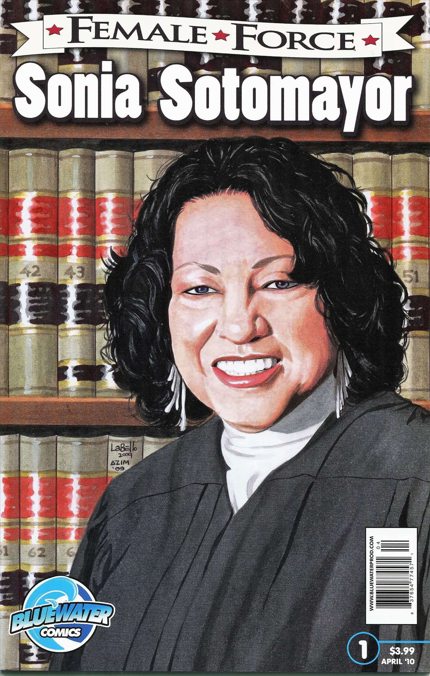 Female Force: Sonia Sotomayor #1 VF ; Bluewater Comic Book - Walmart.com