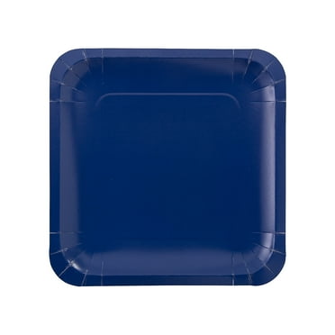 Ivory Square Paper Dinner Plates - 24 Count - Walmart.com