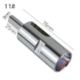 11-Gauge Fence Wire Tie Tool, Silver High-Carbon Steel 3-Jaw Drill ...
