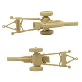 BMC Classic Marx Military Howitzers - Tan 3pc Plastic Army Men Field ...