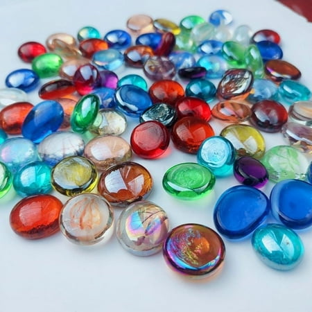 Glass Pebbles for Decoration in Fish Tanks, Home Decor - Fish Tank ...