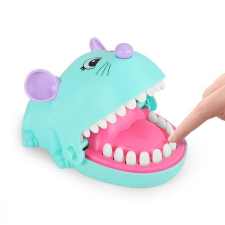 YDJKET Children's Toy Mouse Mouth Bite Finger Interactive Teeth Classic ...