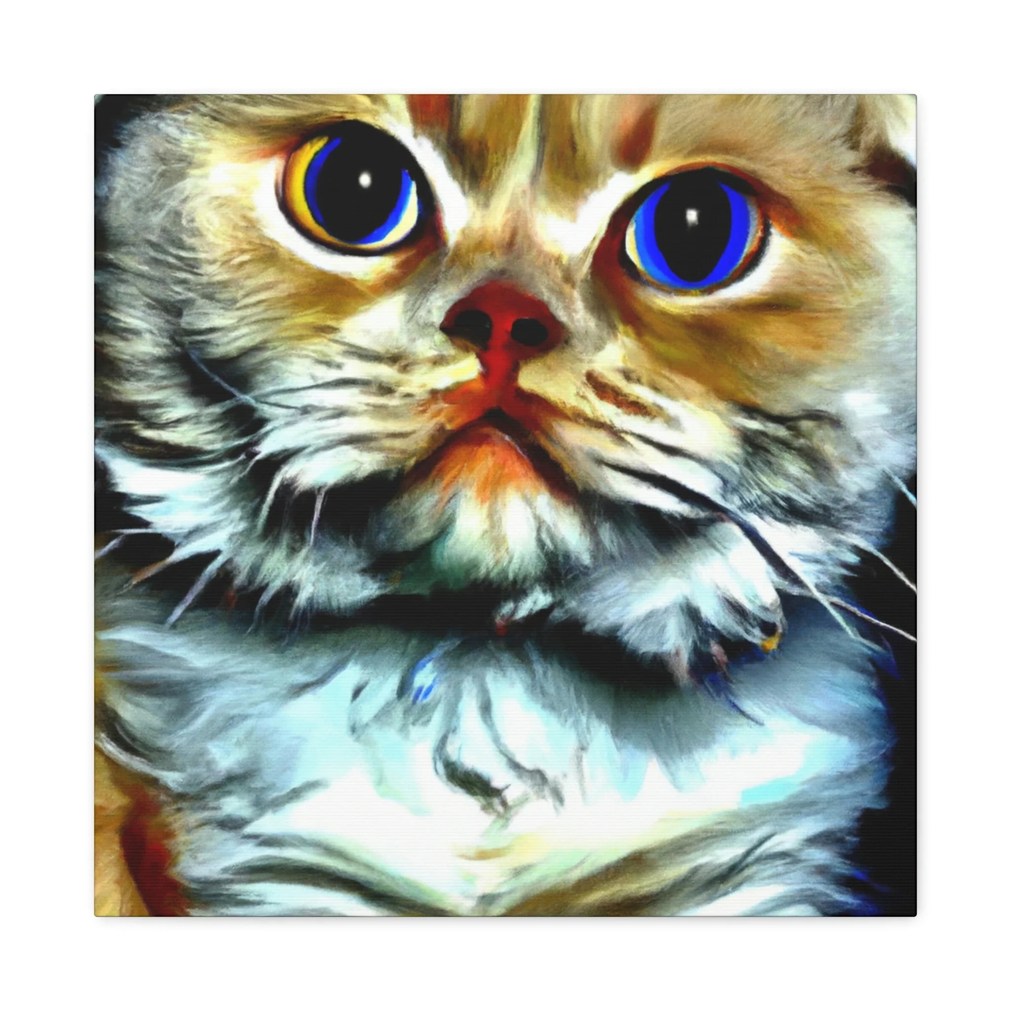 Feline Furry Enchantment - Canvas - Walmart.com
