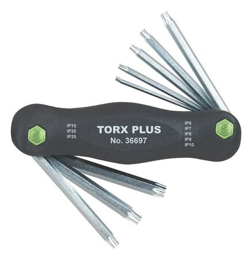 WIHA TOOLS 36697 8 Pc. Torx(R) Torx® Precision Machined TorxPlus Hex ...