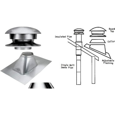 Selkirk 6T-PCK Pitched Ceiling Support Kit - Walmart.com