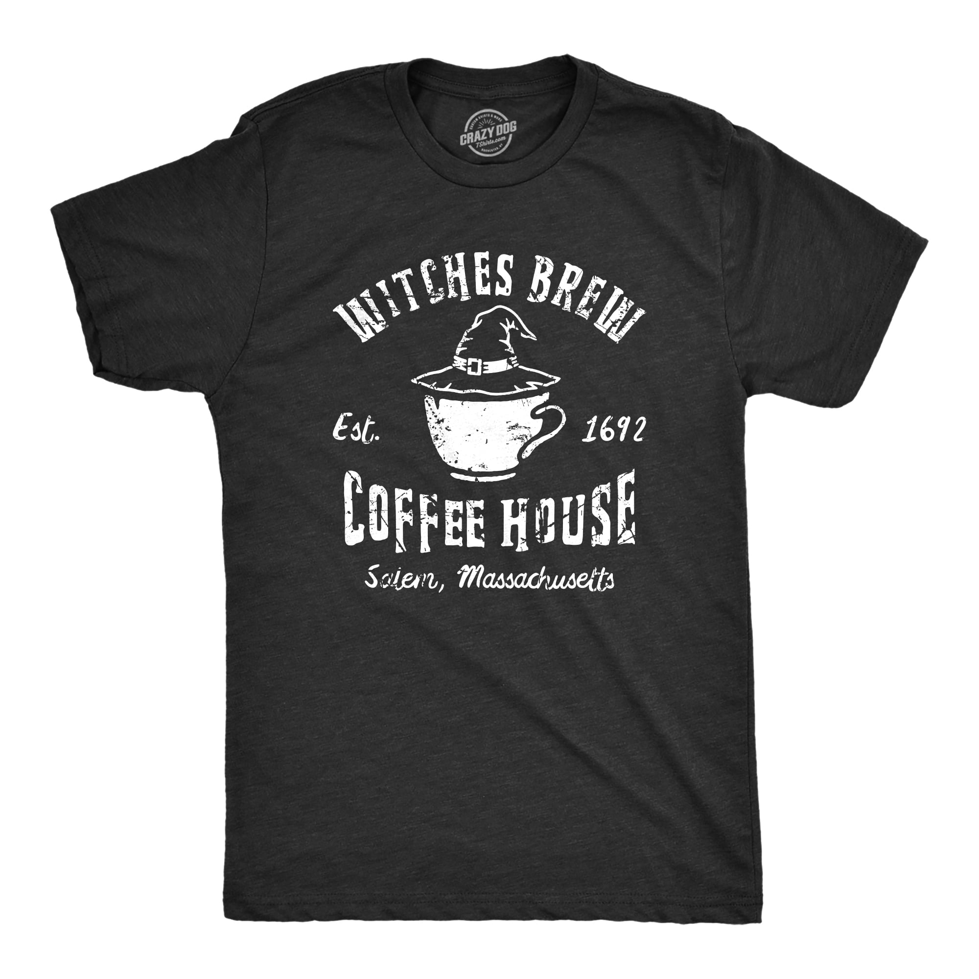 Click here for Crazy Dog T-Shirts Mens Witches Brew Coffee House... prices