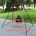 IVV Heavy-Duty A-Frame 880 lbs Capacity Swing Set Frame, Red - Walmart.com