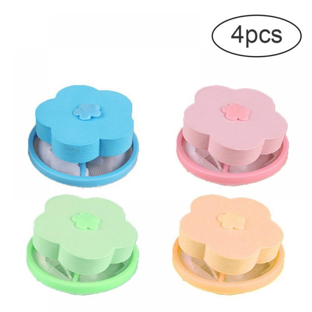 Reusable Washing Machine Floating Lint Mesh Bag Portable Washer Lint ...