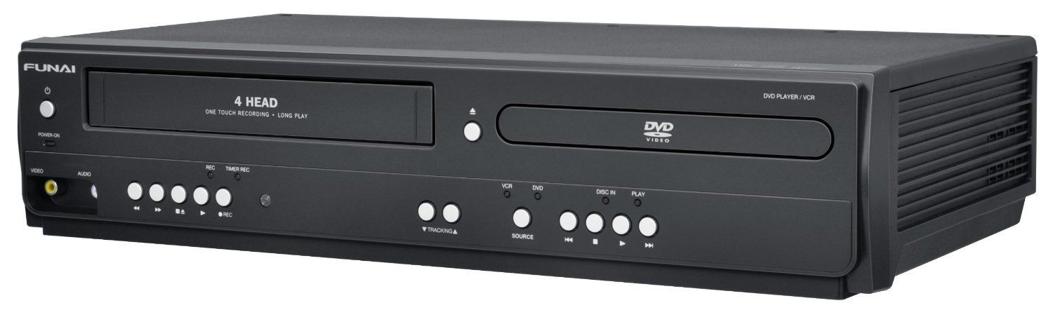 FUNAI DV220FX4 DVD Player/VCR Combo w/ Line In Recording (REFURBISHED ...