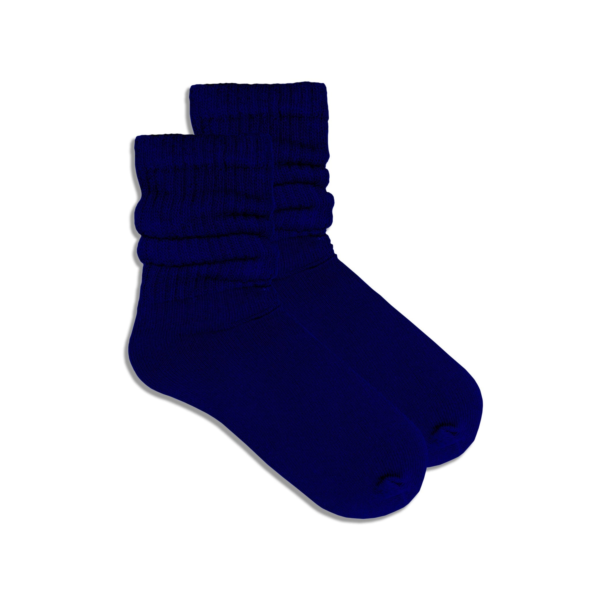 Navy Blue Slouch Socks (Adult Medium) - Walmart.com