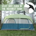 Westfield Outdoor Large Camping Tent, 14 x 10 ft, Portal 10 Person 2 ...