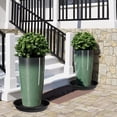 6 Pack Plant Drip Trays Heavy Duty Plastic Saucer Pots Water Catchers ...