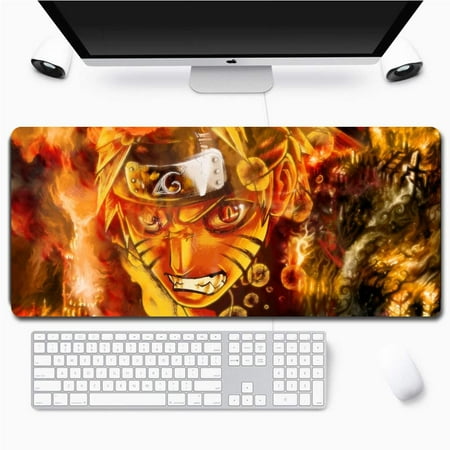 Naruto Gaming Large XXL Naruto Anime Mouse pad Gamer Big Mouse Mat ...