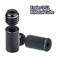 3D Printer All-Metal Heat Break Bi-Metal with DLC Coating Throat for ...