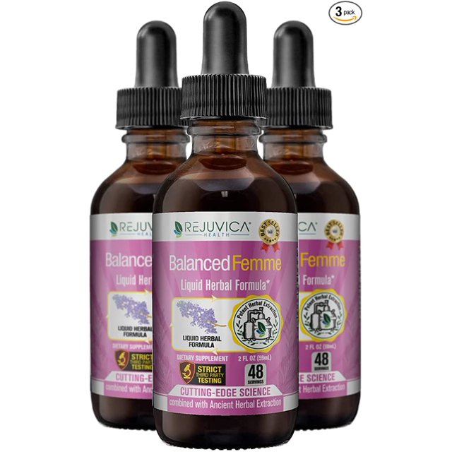 Balanced Femme - Advanced Female Balance Support Supplement - Liquid ...