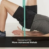 THERABAND High Resistance Band, Set of 2, Light and Medium, Full Body ...