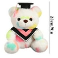 1 Pc Graduation Stuffed Bear Toy — 9in, Super Soft Plush Doll ...