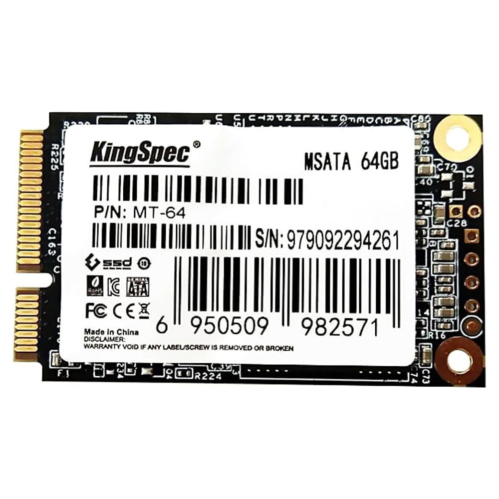 KingSpec MSATA MINI PCI-E 64G MLC Digital Flash SSD Sólido | Walmart en línea