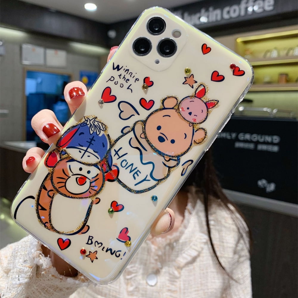 Compatible with iPhone 12 Pro Max Case Graffiti Minnie Mickey Mouse ...