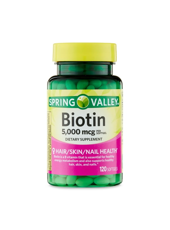 Biotin in Vitamins and Supplements - Walmart.com