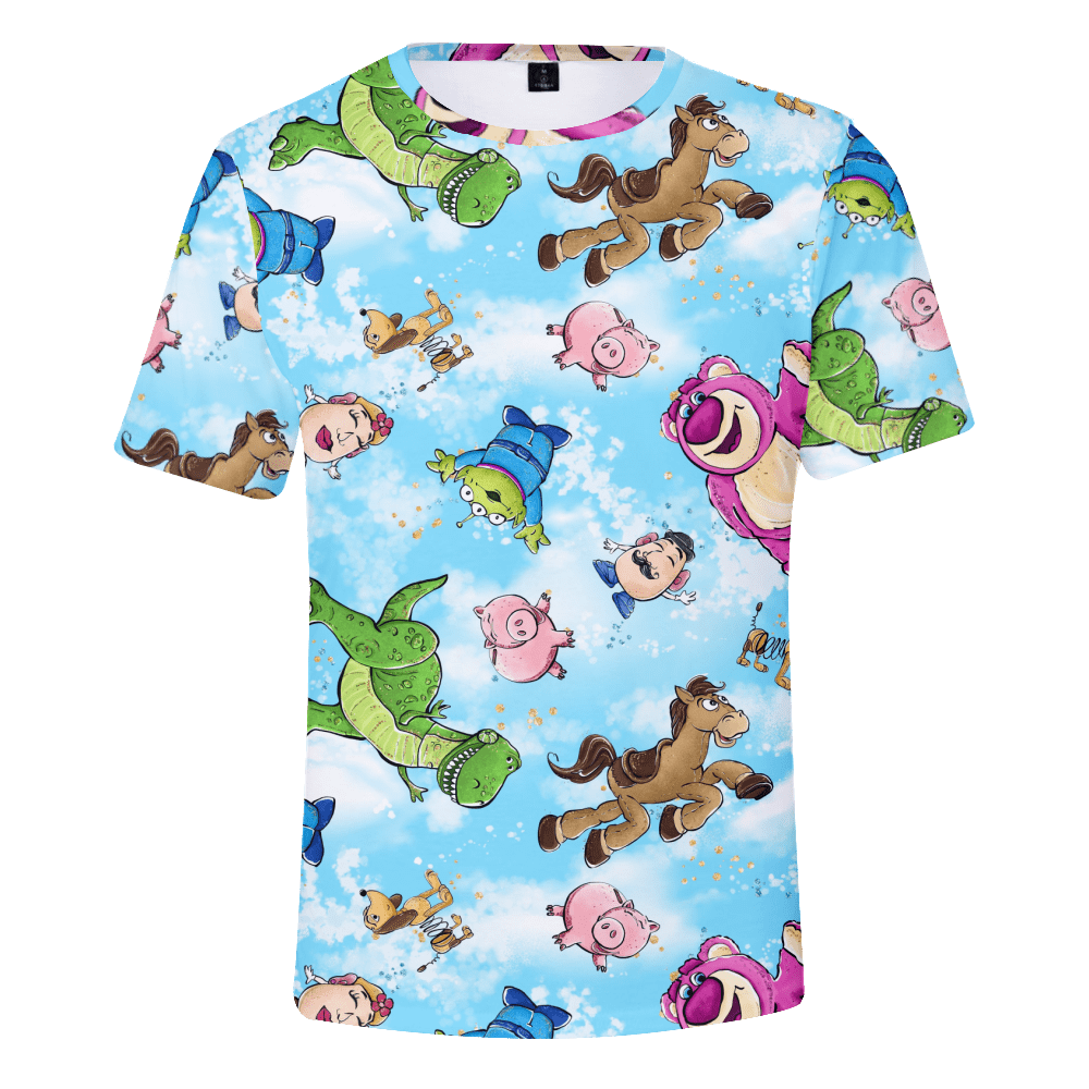 Toy Story Cute 3D Printing Tshirts Cute Graphic Toy Story Tshirts ...