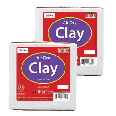 Amaco Air Dry Modeling Clay, 10 Lbs., Gray - Walmart.com