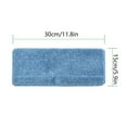 3 Pack Microfiber Cleaning Pads, Reusable Microfiber Mop Pads for 12 ...