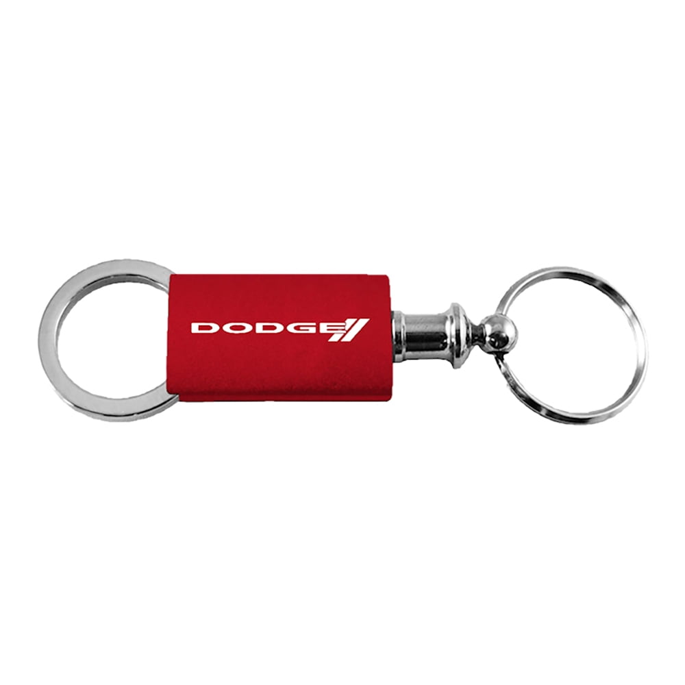 Dodge Stripe Anodized Aluminum Valet Key Fob (Burgundy) - Walmart.com