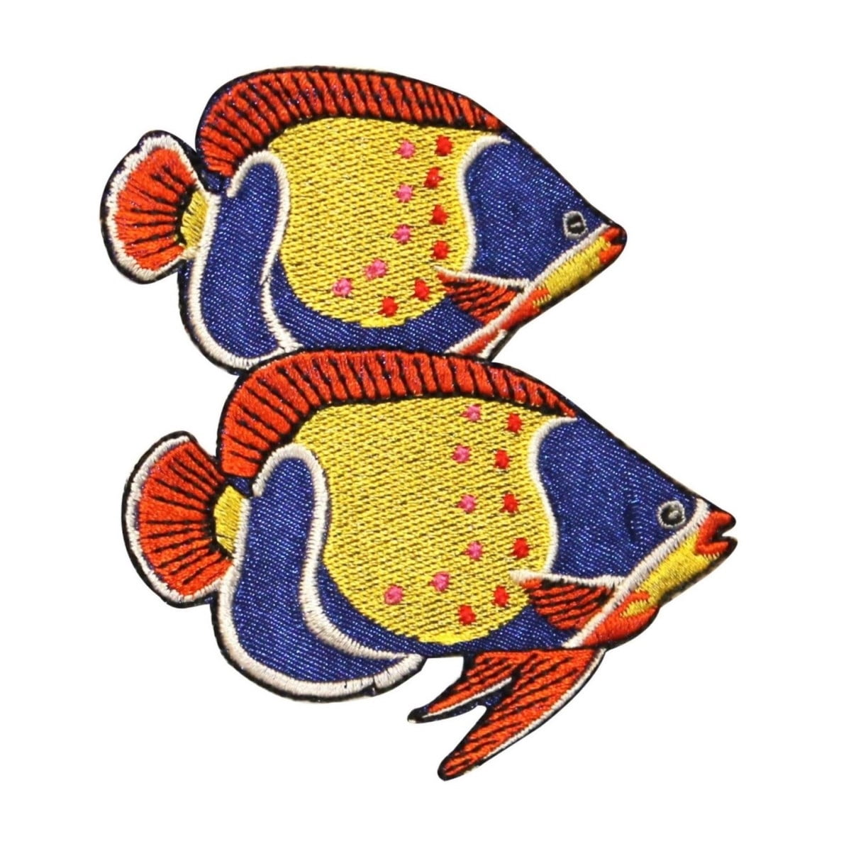 ID 0233 Tropical Beta Fish Patch Fighting Fishing Pet Iron On Applique ...