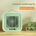 Lksixu Portable Mini Air Conditioner Fan, USB Rechargeable Desk Fan, 3 ...