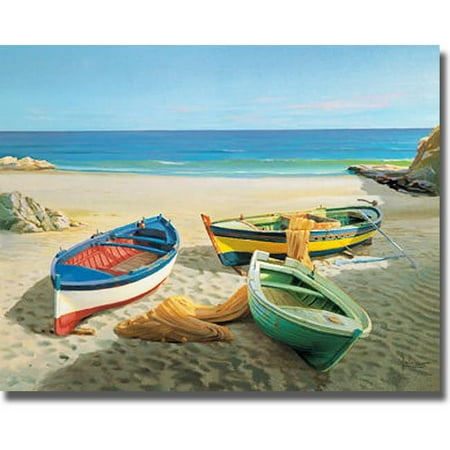 Artistic Home Gallery 2430680S La Caletta by Galasso Premium Stretched ...