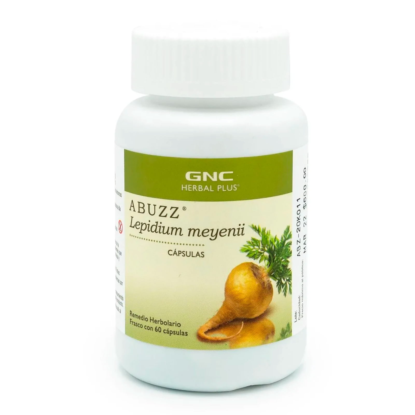 Suplemento Abuzz Maca Herbal Plus 60 Cápsulas Anti cansancio Herbal ...