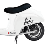 Razor Pocket Mod Euro 24V 250W Electric Motor Scooter, White & Blue (2 ...