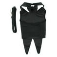 DOGGIE DESIGN Dog Tuxedo w/Formal Tails- Black, XL (Chest 21-26 ...