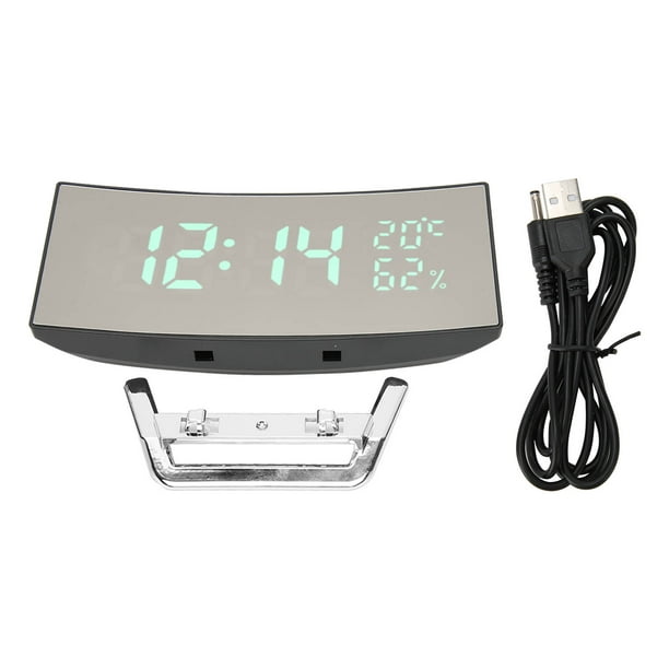 Oubit Small Digital Clock,Digital Alarm Clock 12/24H Desk Clock LED ...