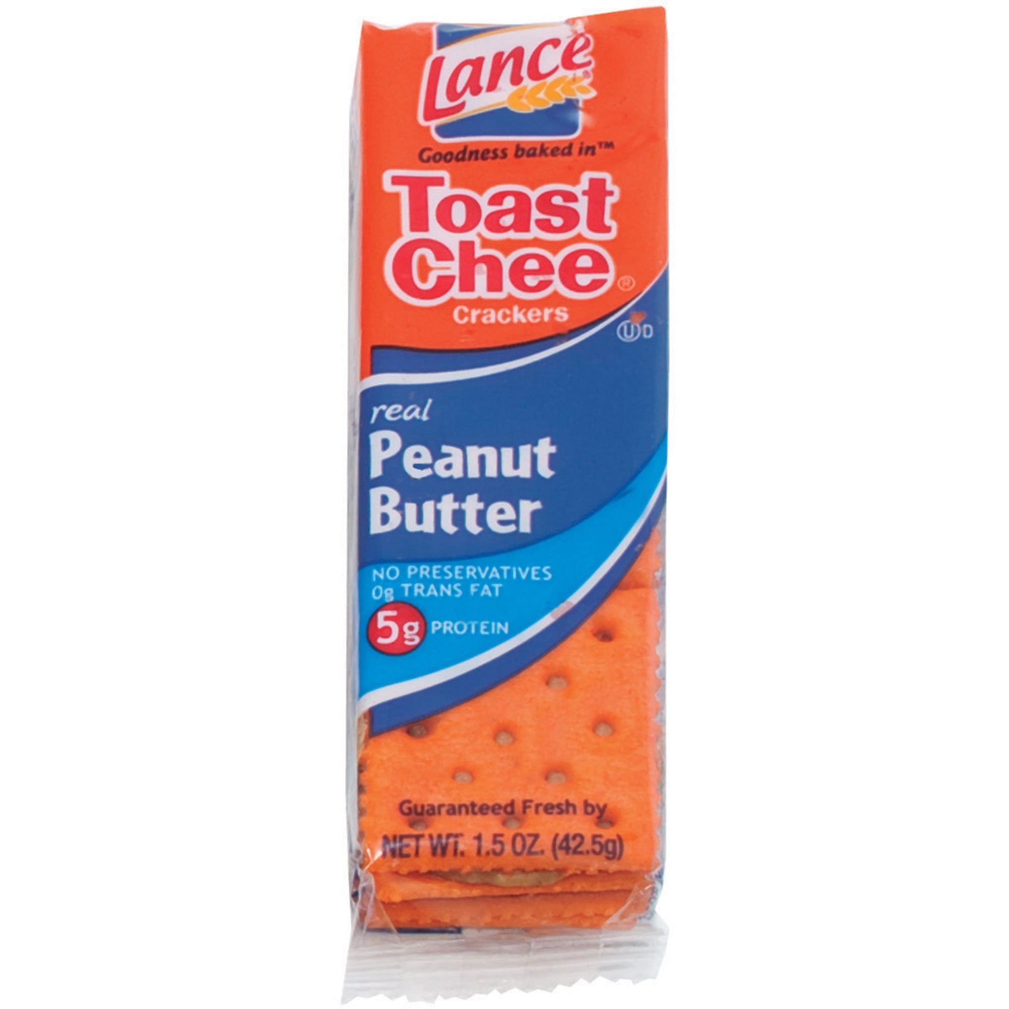 Lance Cheese Crackers, Peanut Butter, Toastchee, , 24/BX SN40653 ...