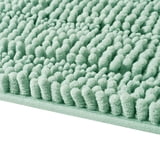 Mainstays Textured Chenille High-Low Noodle Bath Rug Set, Green ...