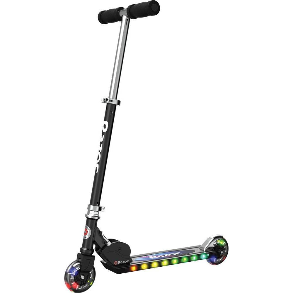 Razor A+ 2 Wheel Scooter with LED Lights - Black - Walmart.com