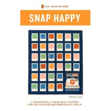 Pen & Paper Patterns Folk Blooms Quilt Pattern - Walmart.com