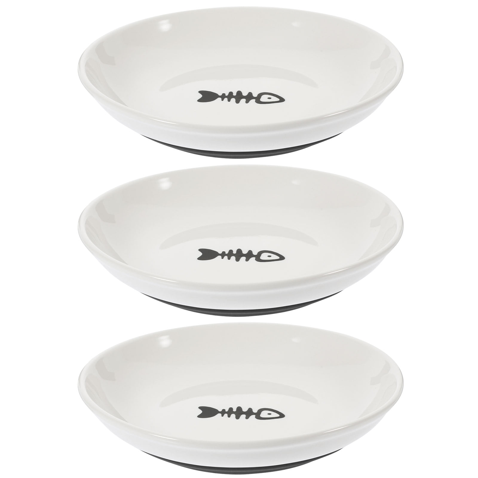 Click here for Raindrops 3pcs Cat Food Bowls Ceramic Cat Bowls No... prices